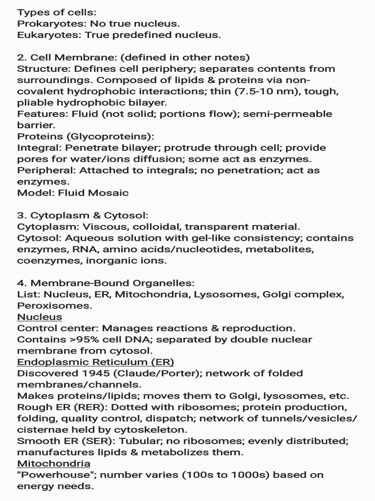 Cell Biochemistry | PDF
