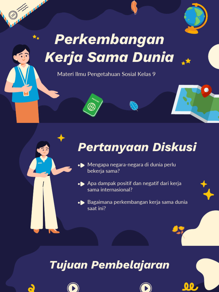 Ukuran Pemusatan Dan Letak Data Presentasi Kuis Kuning Biru Ilustratif ...