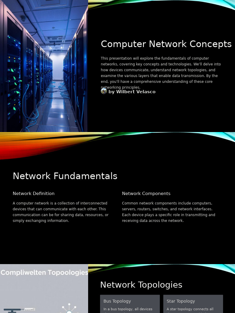 Computer Network Concepts1 | PDF | Internet Protocols | Ip Address
