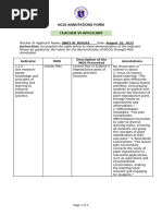 List of Ncoi With Sample Annotation For T-6 | PDF | Constructivism ...