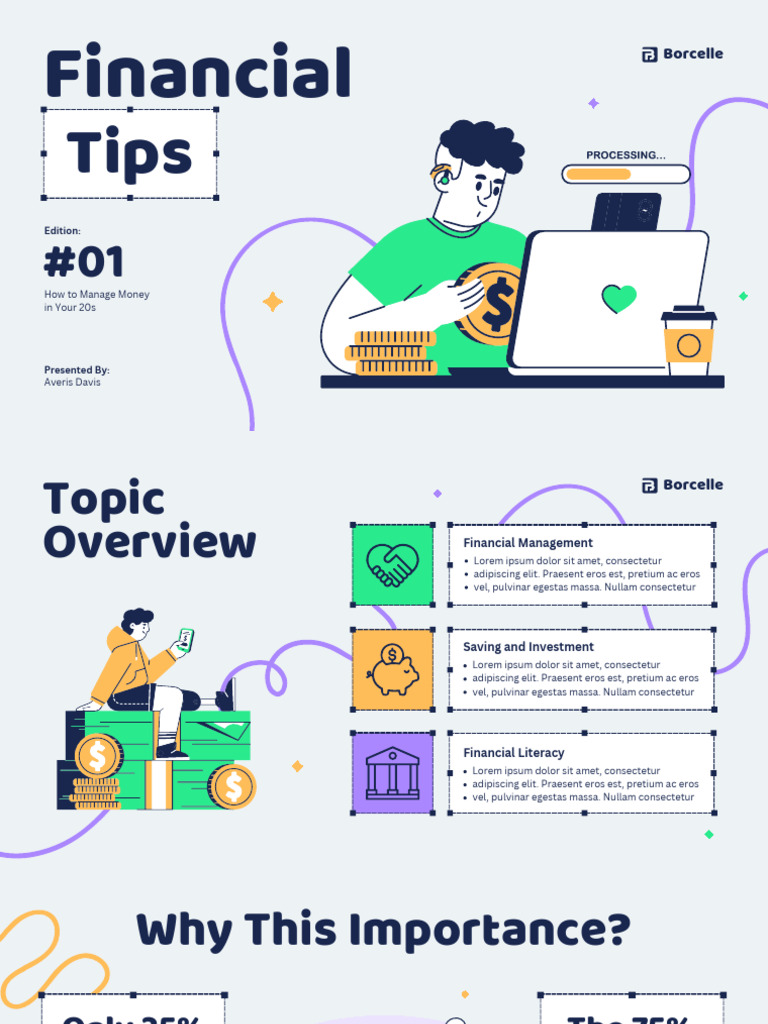 Money Management Tips for Your 20s | PDF | Political Economy | Money
