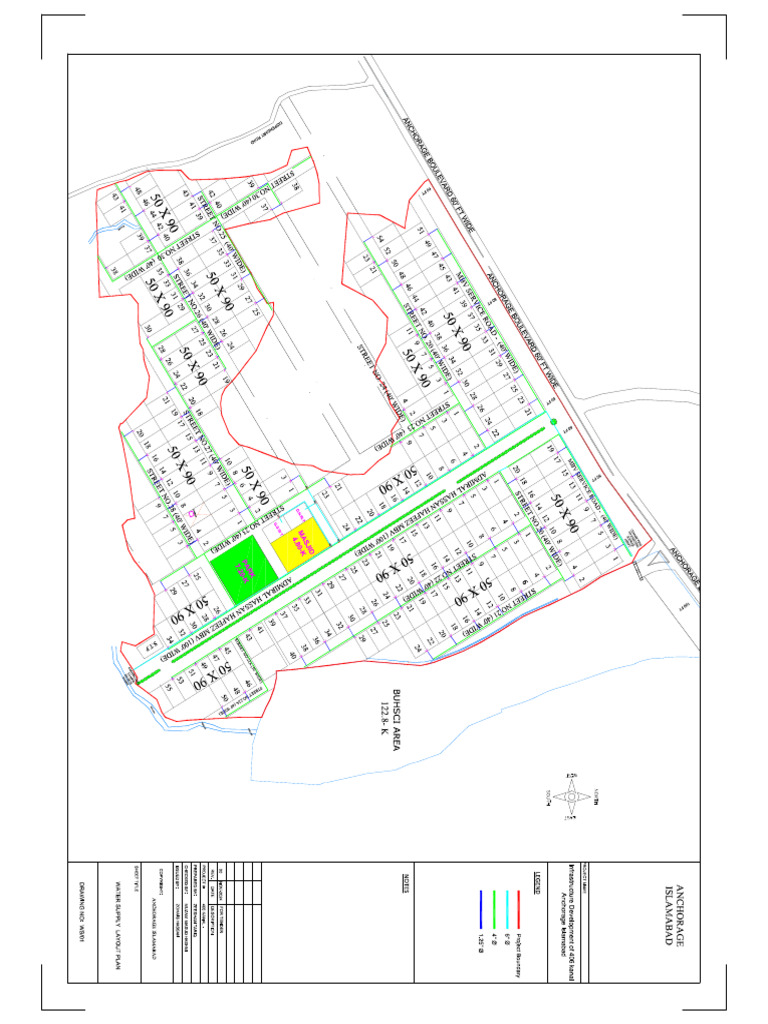 Water Supply Layout Plan | PDF