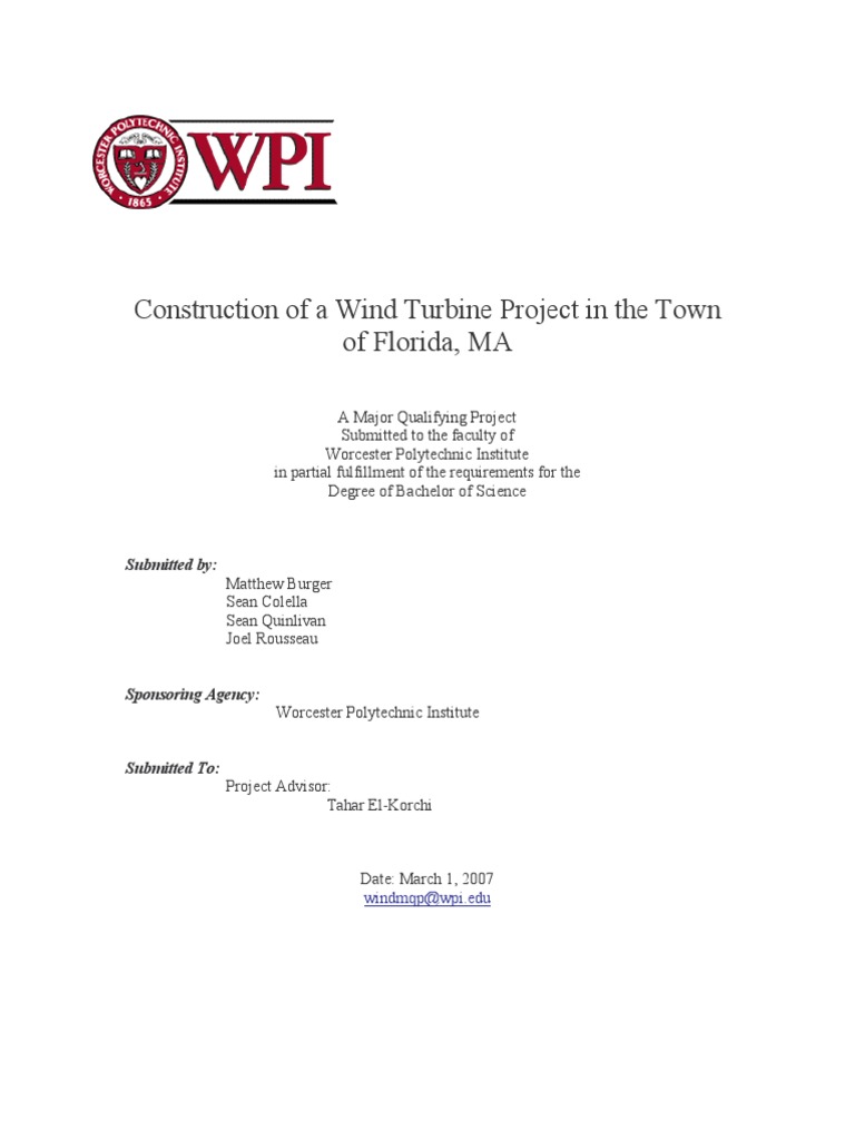 Wind Farm Access Road | Download Free PDF | Wind Power | Energy Development