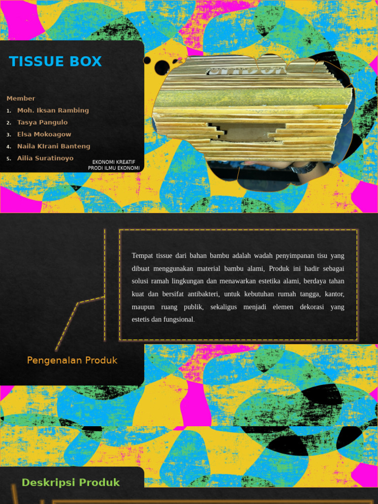 Uji Kelayakan Produk-Tissue Box | PDF