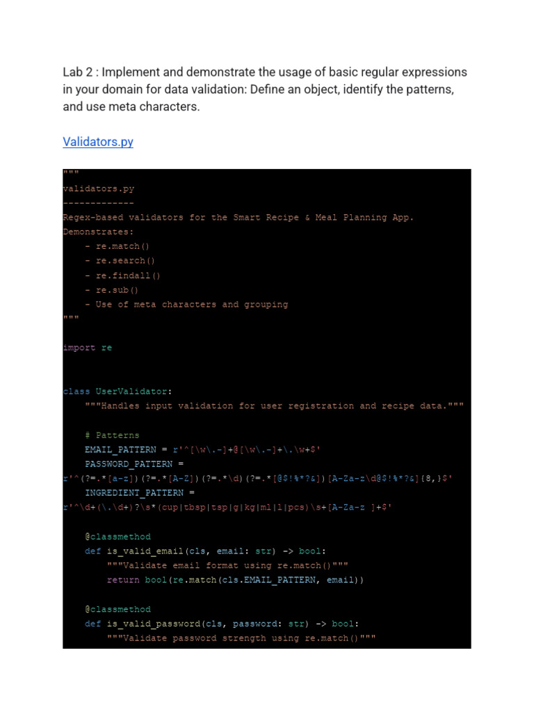 Validators Py | PDF | Computing | Computer Programming