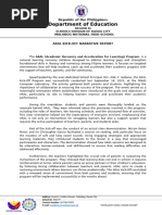 Sample Aral Lesson Plan | PDF | Cognition | Linguistics