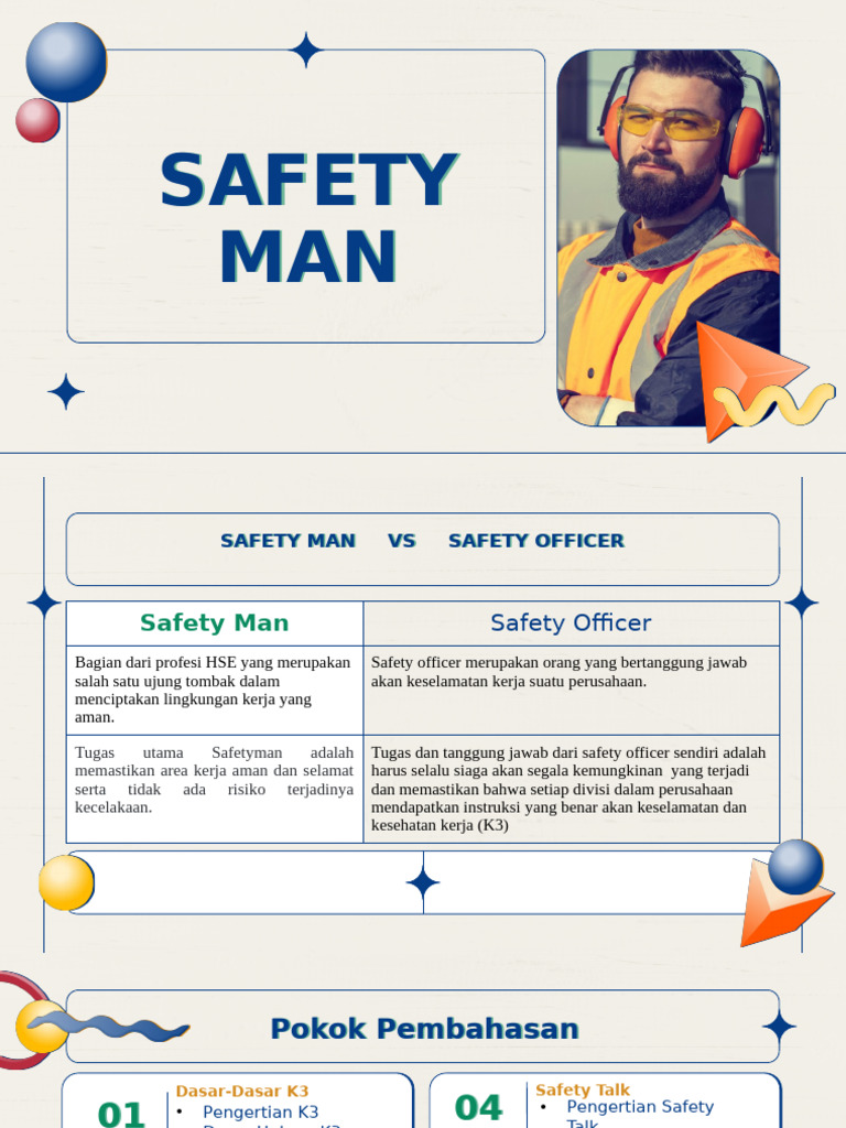 Training Safety Man | PDF