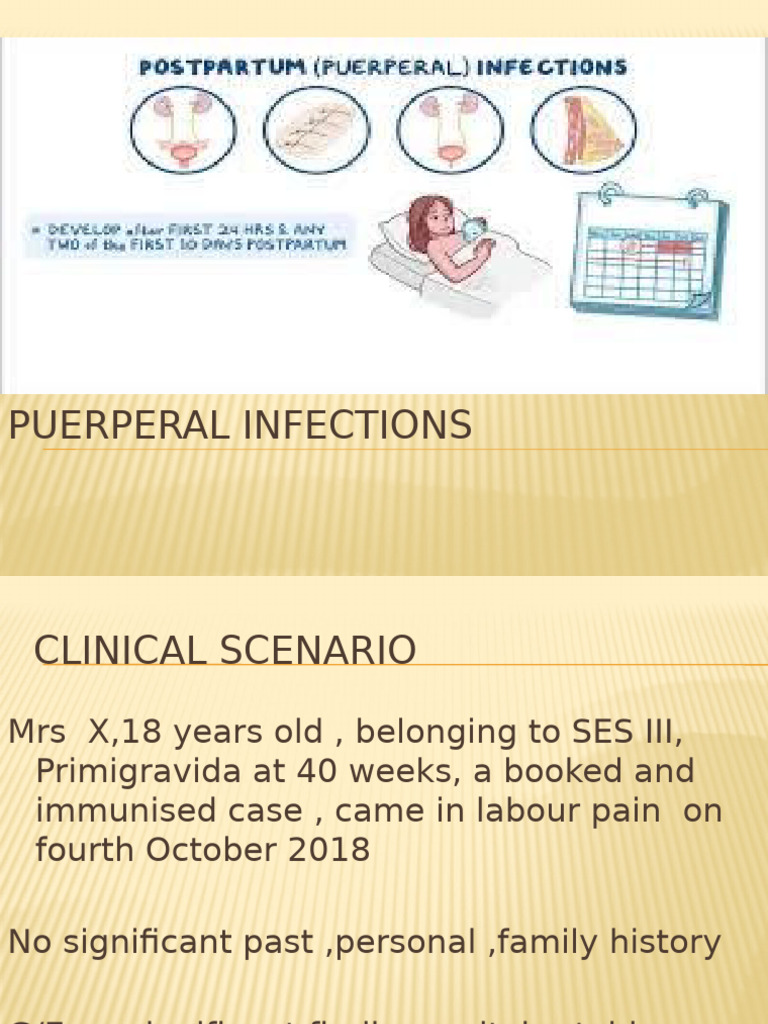 PBL - Puerperal Pyrexia-2 (1) .PPTX FINAL 2 | PDF | Childbirth ...