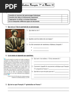 Évaluation sur Louis XIV pour CM1 | PDF