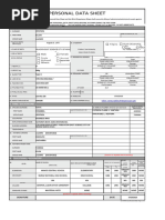 ANNEX H-1 - CS Form No. 212 Revised 2025 - Personal Data Sheet | PDF ...