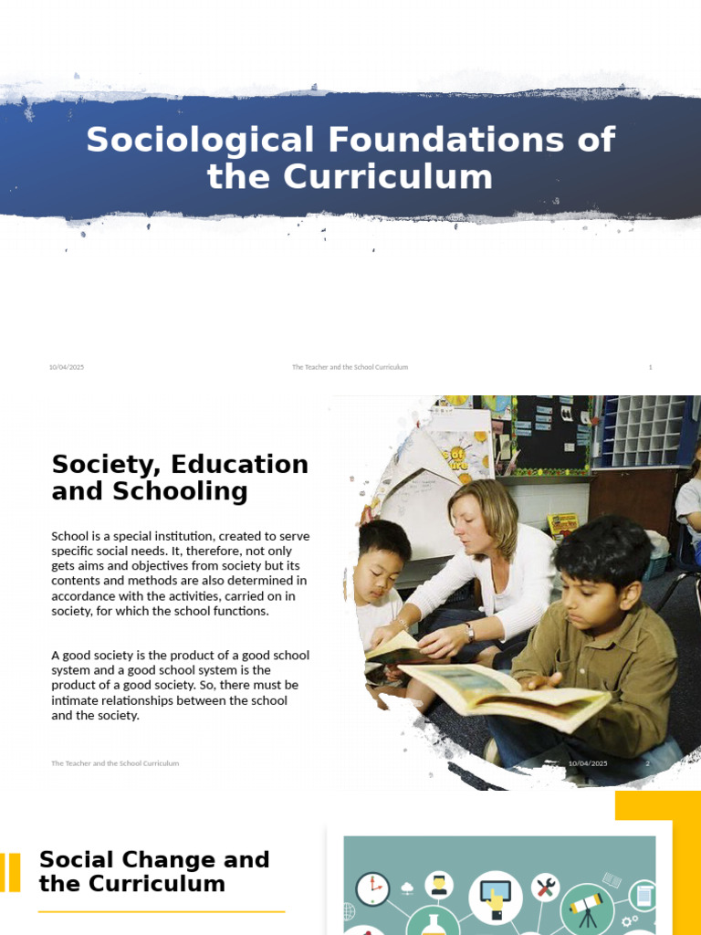 Sociological Foundations of The Curriculum | PDF | Multiculturalism ...