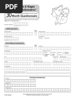 ASQ-3 6 Month Questionnaire Guide | PDF