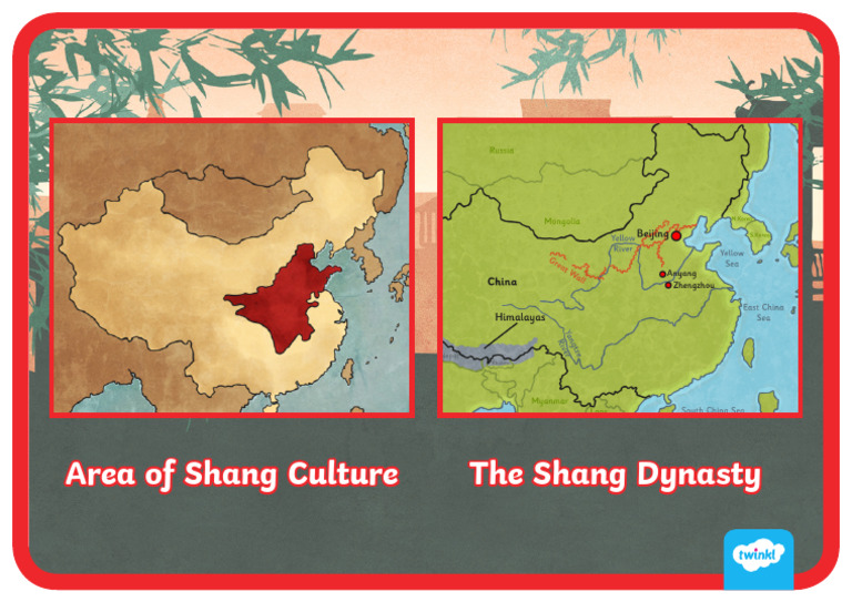 T TP 2679727 The Shang Dynasty Map Display Poster Ver 1 | PDF