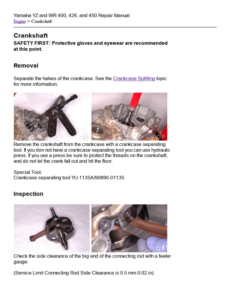 Crankshaft | PDF | Bearing (Mechanical) | Screw