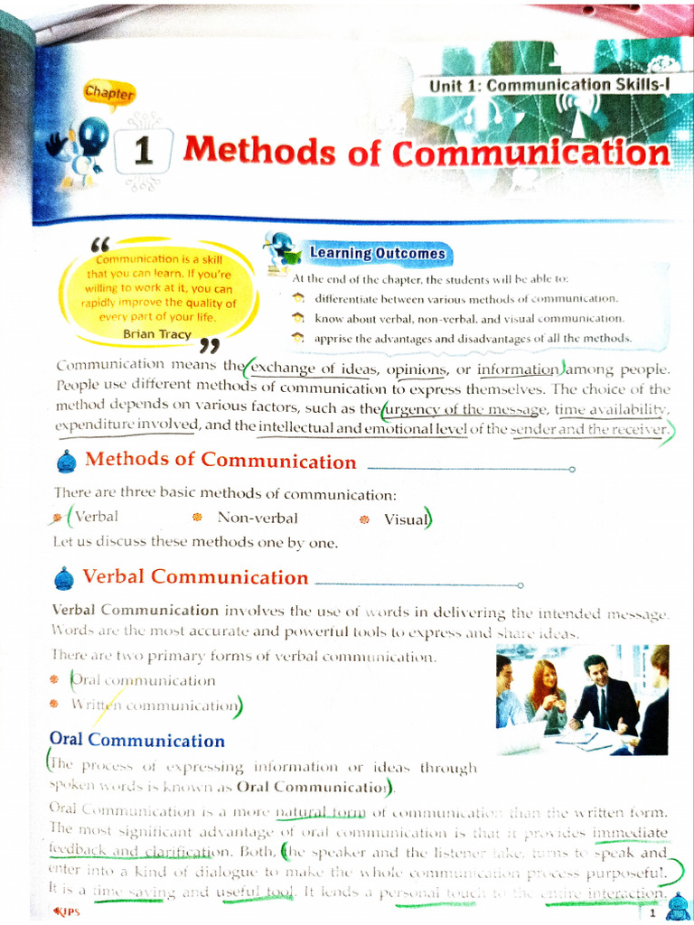 Methods of Communication | PDF
