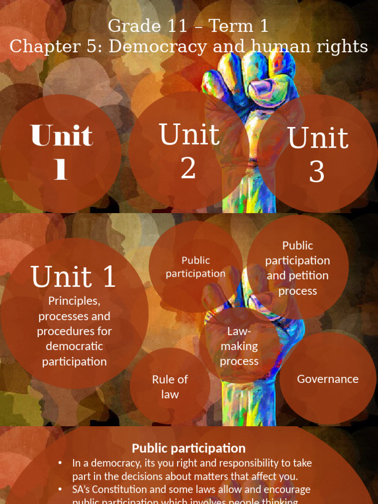 Grade 11 Chapter 5 Life Orientation | PDF | Elections | Governance