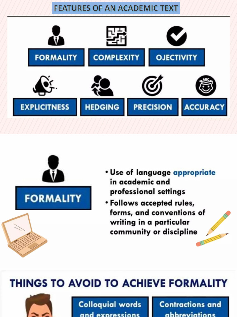 Mod 1 - Features of Academic Text | PDF