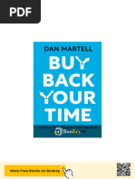 Buy Back Your Time by Dan Martell | PDF | Entrepreneurship | Economies