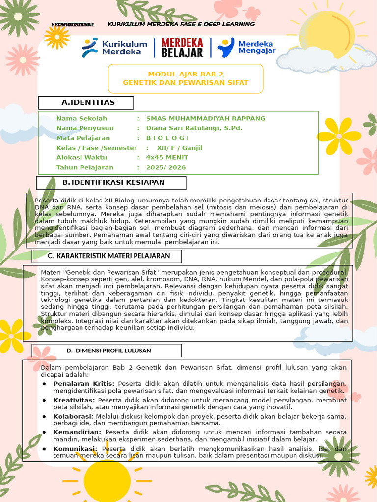 Bab 2 Biologi Kelas Xii Ganjil | PDF