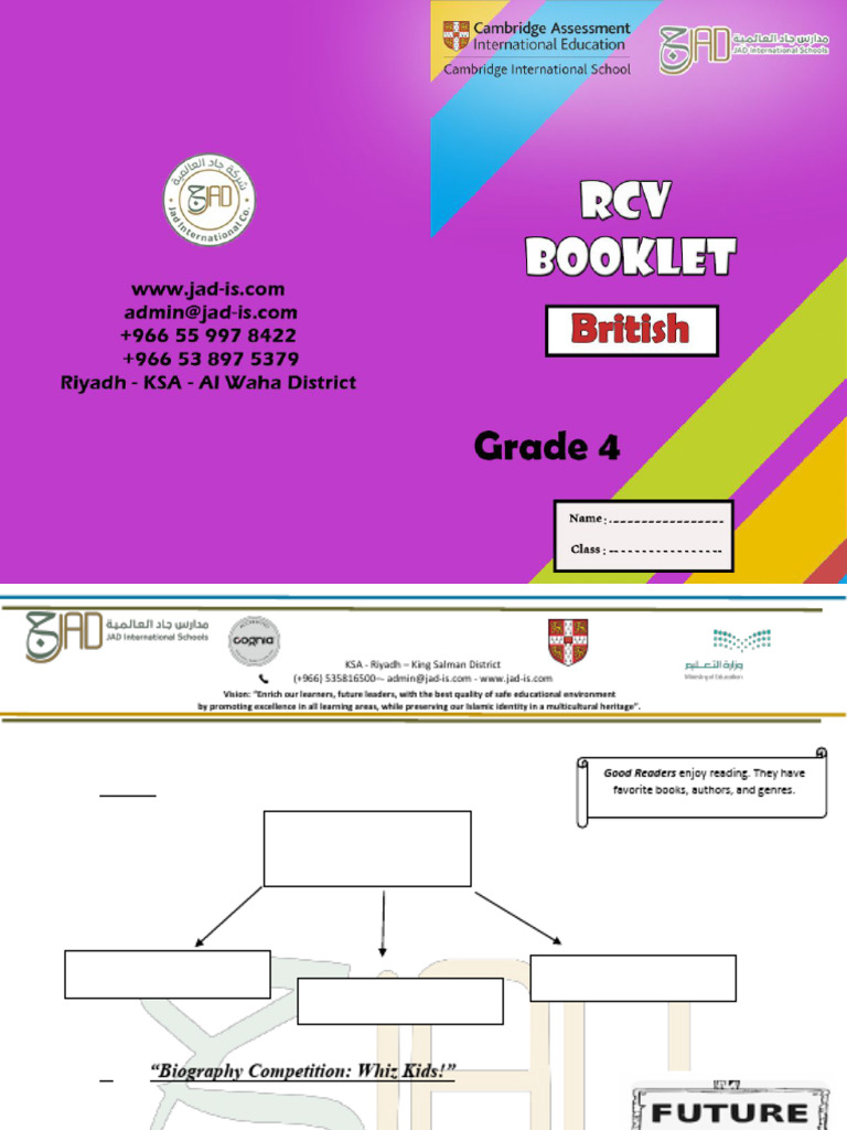 Cambridge RCV Booklet Grade 4 British1031327629 PDF | PDF | Volcano | Dream
