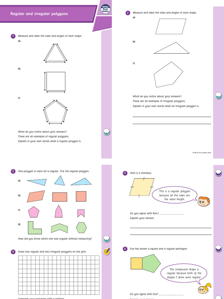 Understanding Regular and Irregular Polygons | PDF | Polygon | Shape