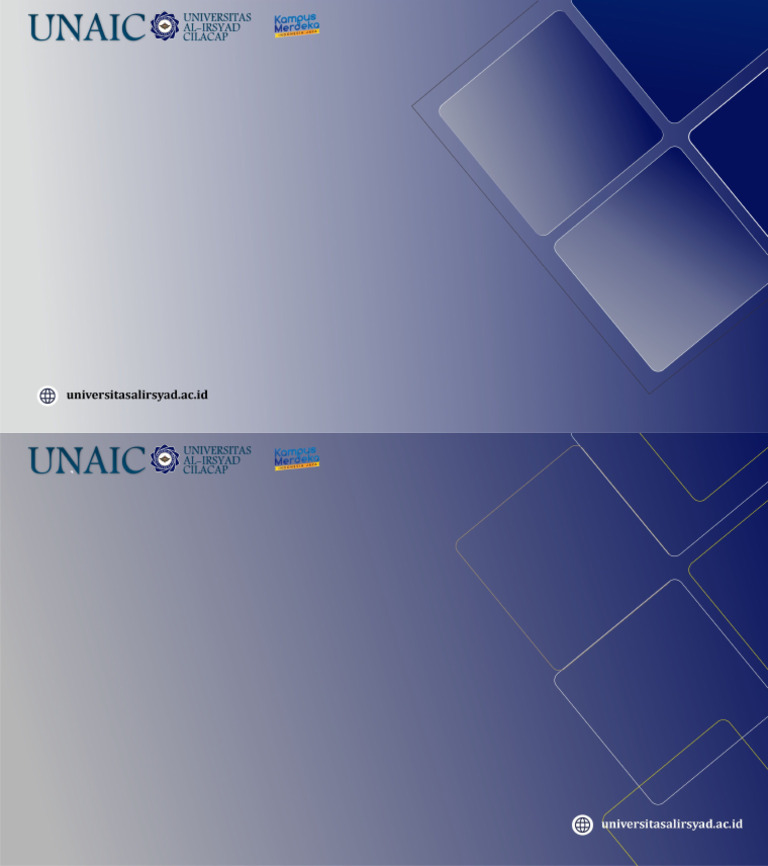Template PPT UNAIC - Bule Blue 01 | PDF