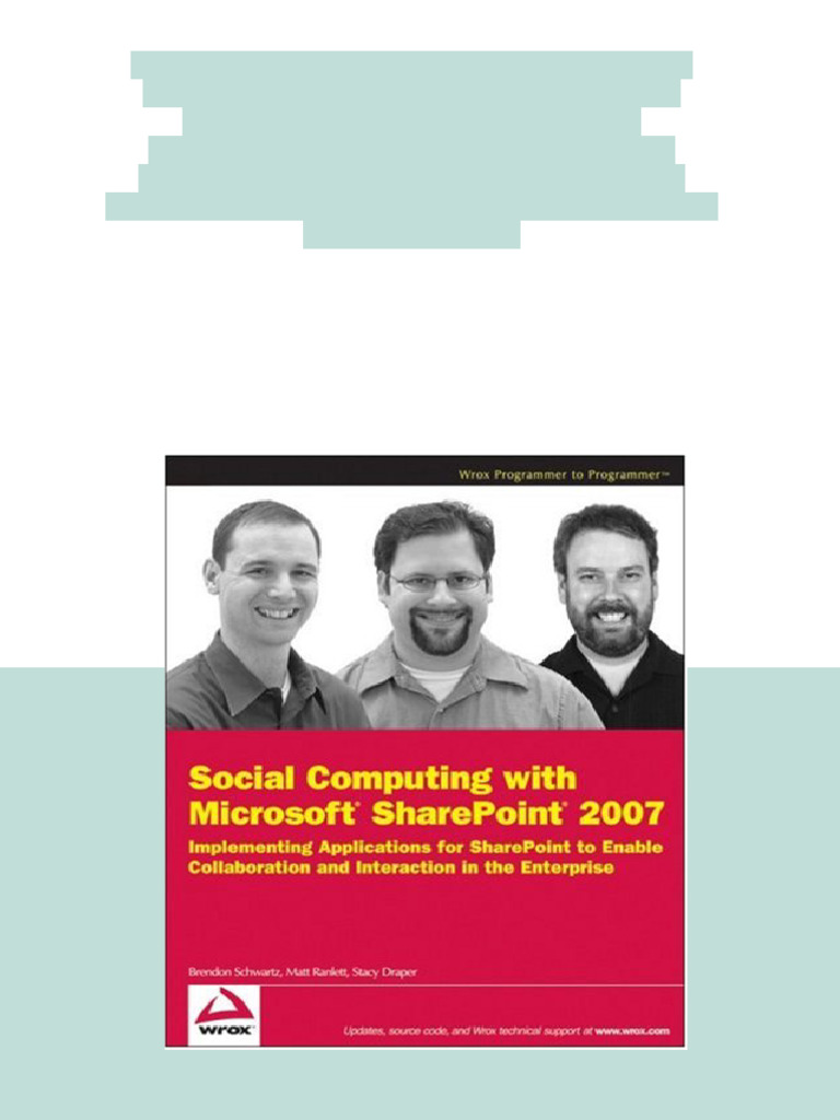 (Ebook) Social Computing with Microsoft SharePoint 2007: Implementing Applications for ...