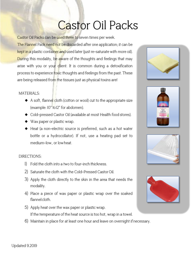 Castor Oil Packs 2019 I | PDF