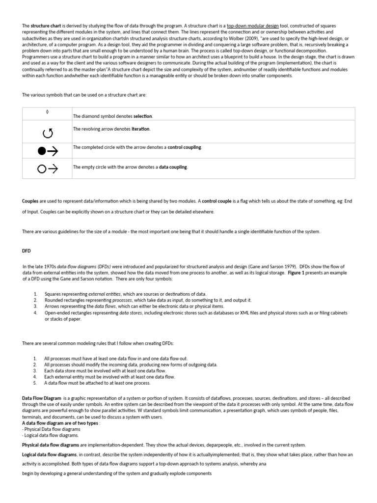 Functional Hierarchy and DFD Overview | PDF | Software Design ...