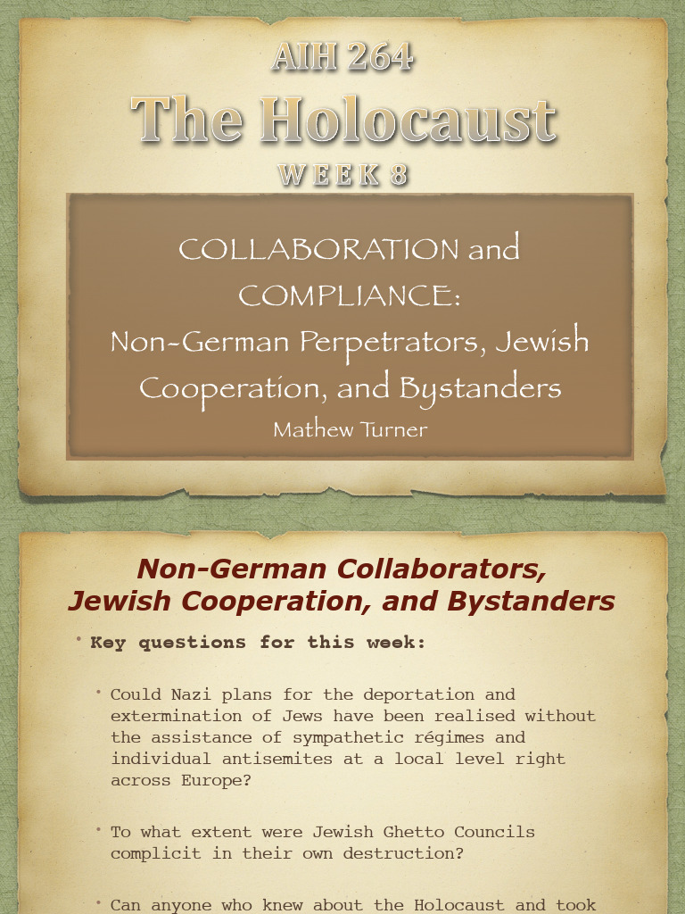 Week 8 - Collaboration and Compliance (MT) | PDF | Nazi Germany | The ...