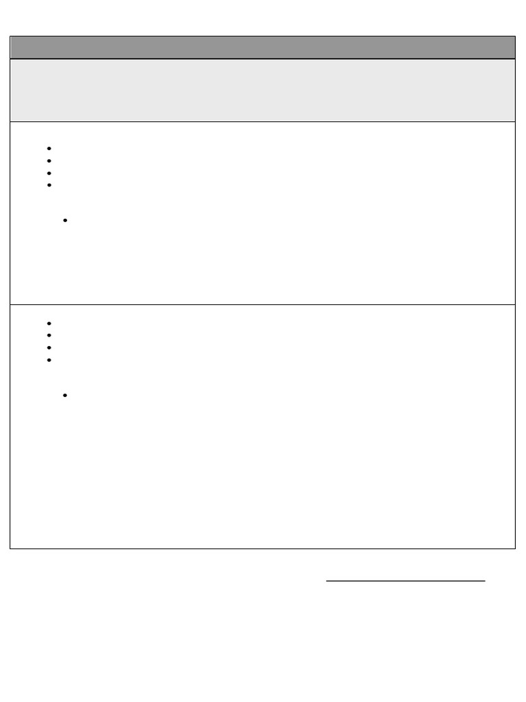 Work Experience Sheet Template | PDF