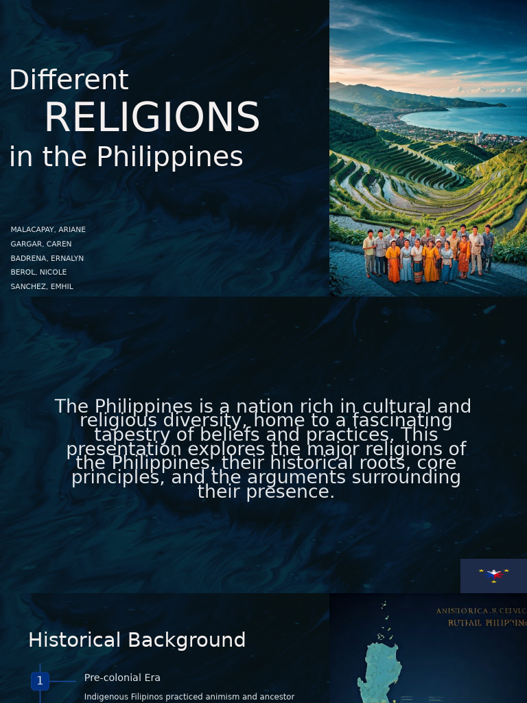 Major Religions in the Philippines | PDF | Catholic Church | Baptism