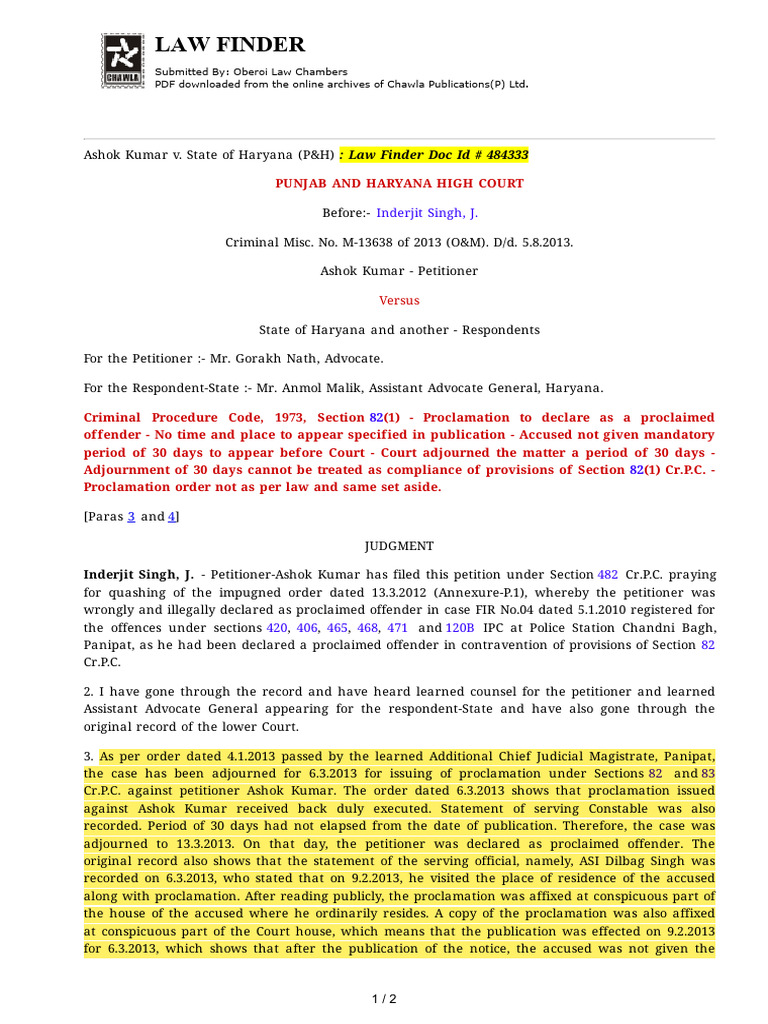 LawFinder - 484333 777777 666 | PDF | Judiciaries | Criminal Justice