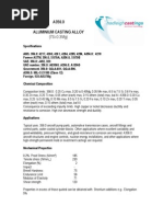 Astm B85-Standard Specification For Aluminium - Allow Die Castings ...