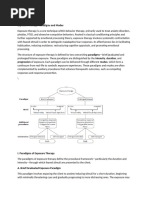 Flooding vs. Systematic Desensitization | PDF | Phobia | Fear