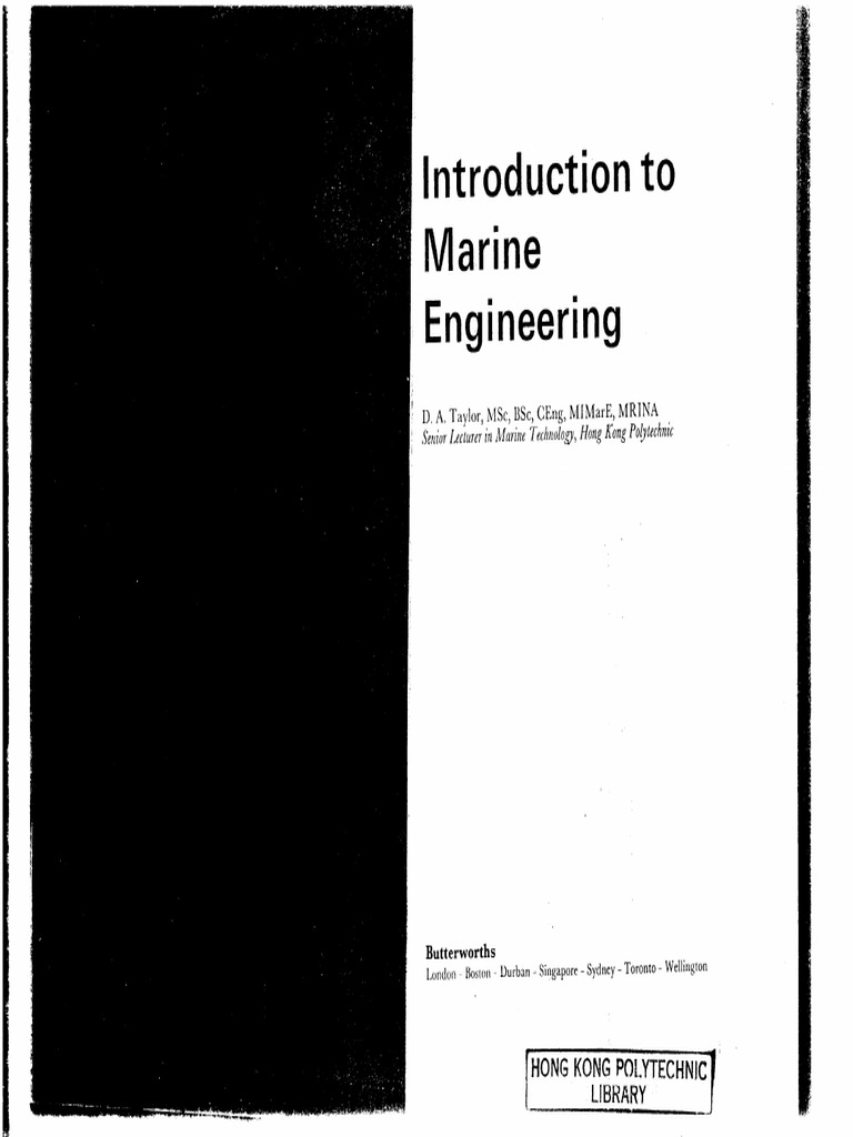 Introduction To Marine Engineering | PDF