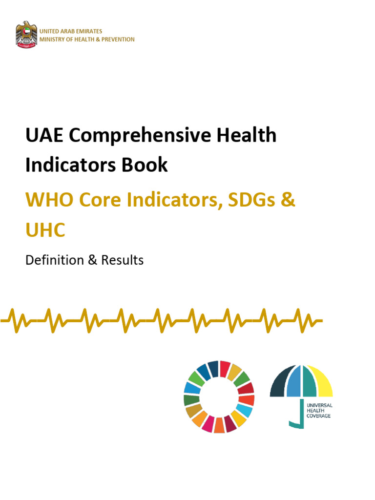 UAE Result - WHO Core Health Indicators | PDF | Body Mass Index | Obesity
