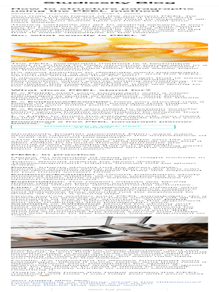 Mastering the PEEL Paragraph Method | PDF | Essays | Argument