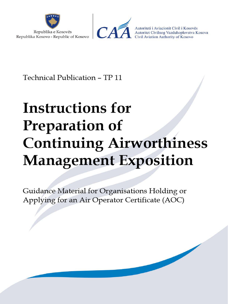 CAME Preparation Guide for AOC Holders | PDF | Aviation