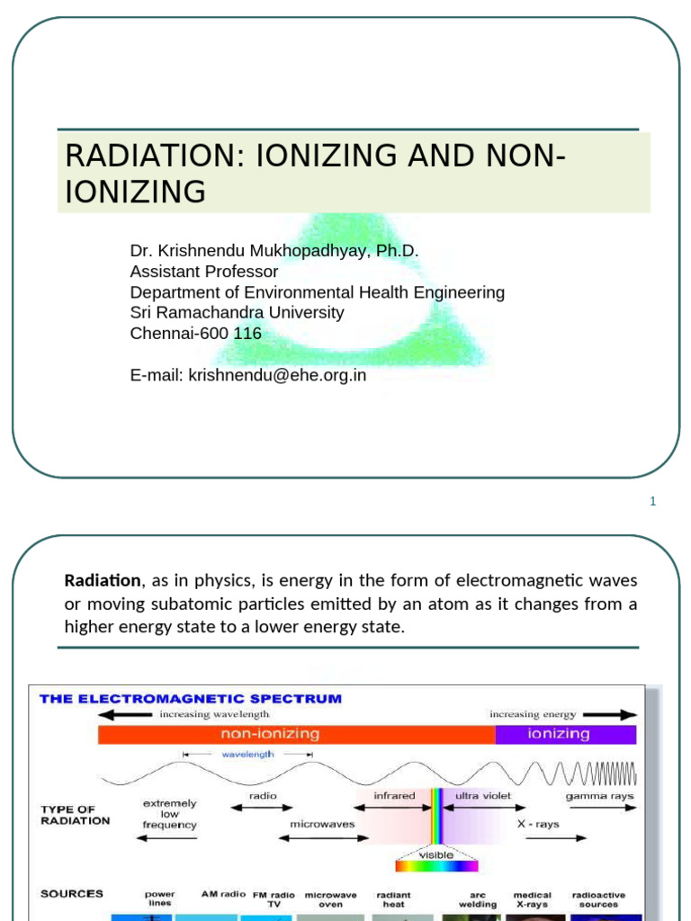 Understanding Radiation Hazards | PDF | Radiation | Ionizing Radiation