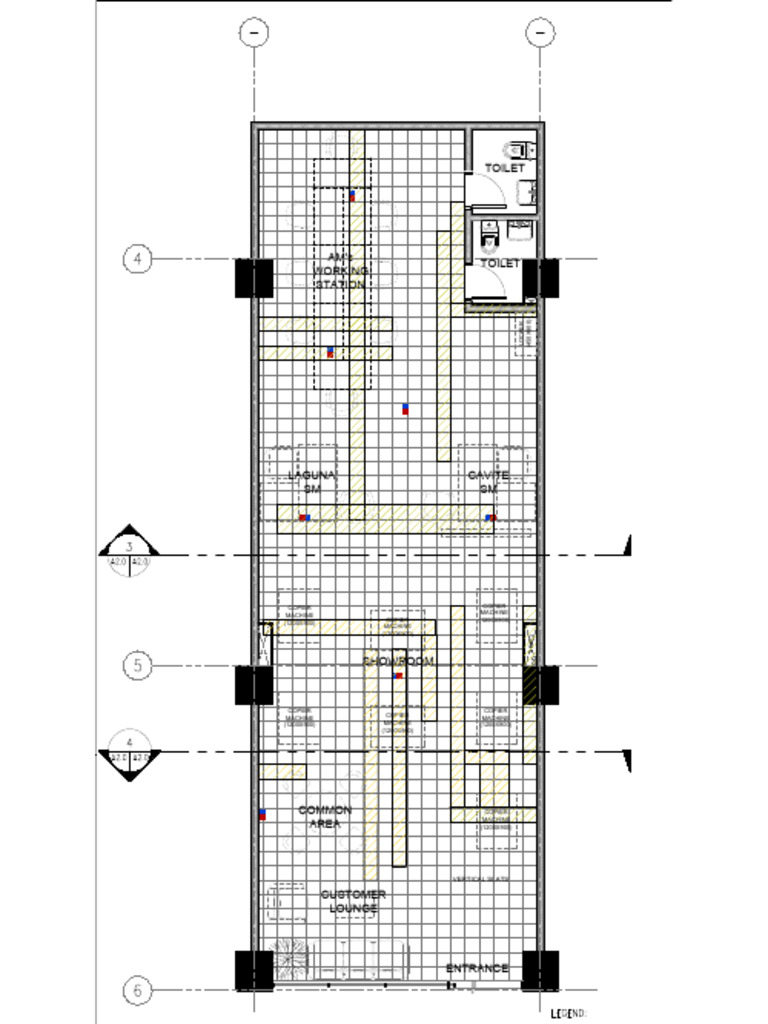 Cavite SM Showroom Layout Plan | PDF