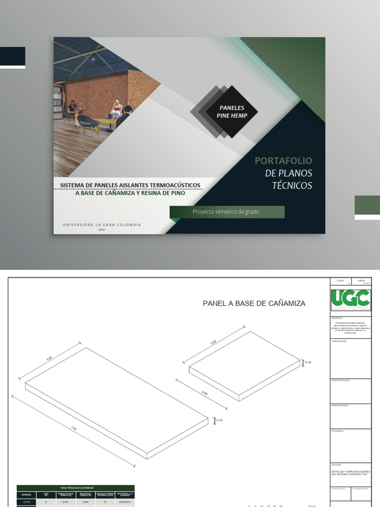 Paneles Aislantes de Cañamiza y Pino | PDF | Polímeros | Materiales