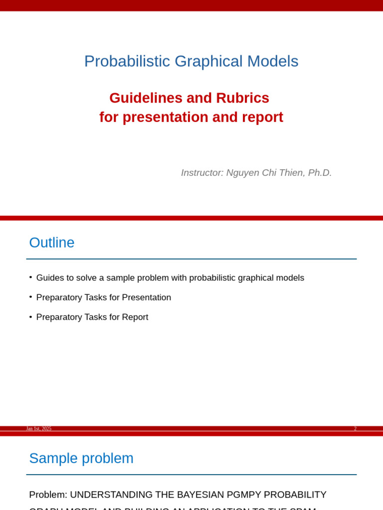 Guidelines And Rubrics For Presentation And Report Sem1 2526 Pdf