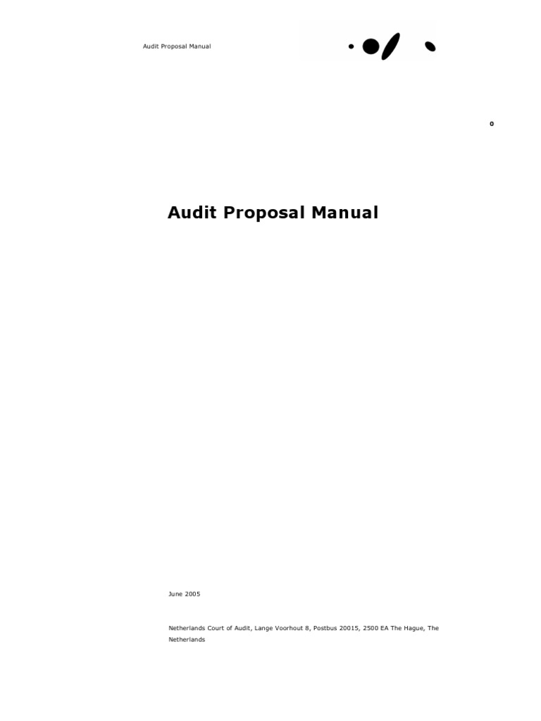 Audit Proposal Manual New | PDF | Audit | Quality Assurance