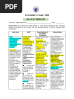 Sample Annotated Portfolio TeacherVI | PDF