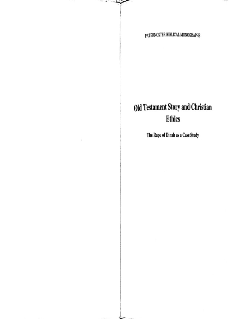 Parry OT Narrative Ethics | PDF | Narrative | Self