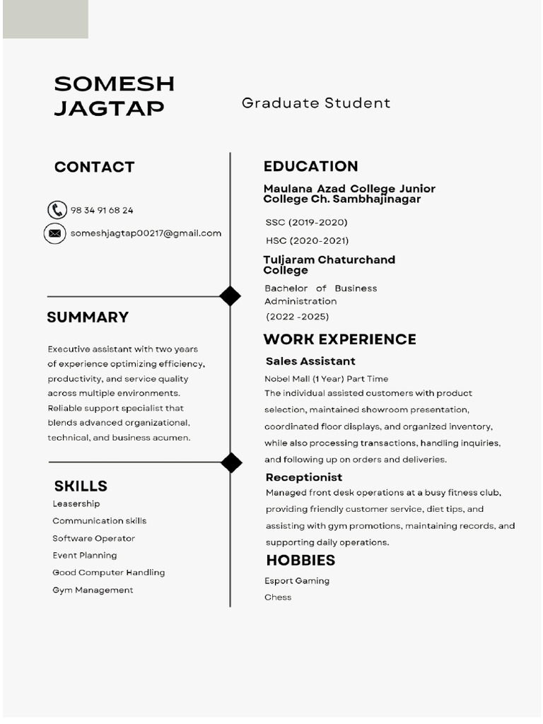 Resume | PDF