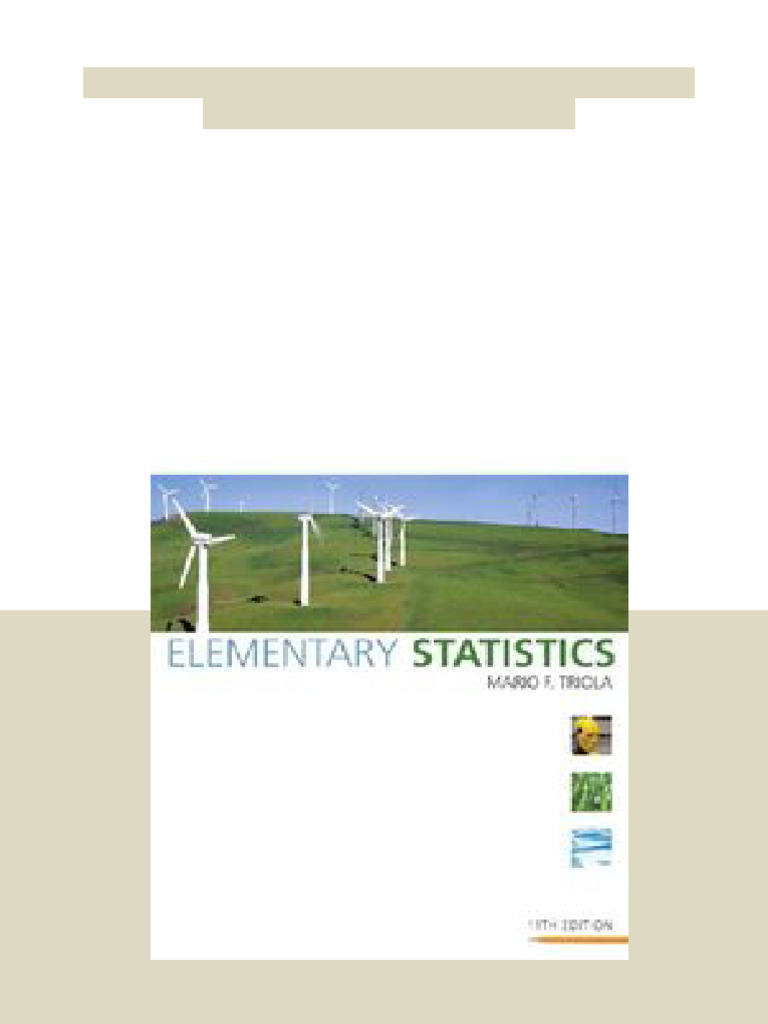 Elementary Statistics Triola 11th Edition Solutions Manual sample | PDF ...