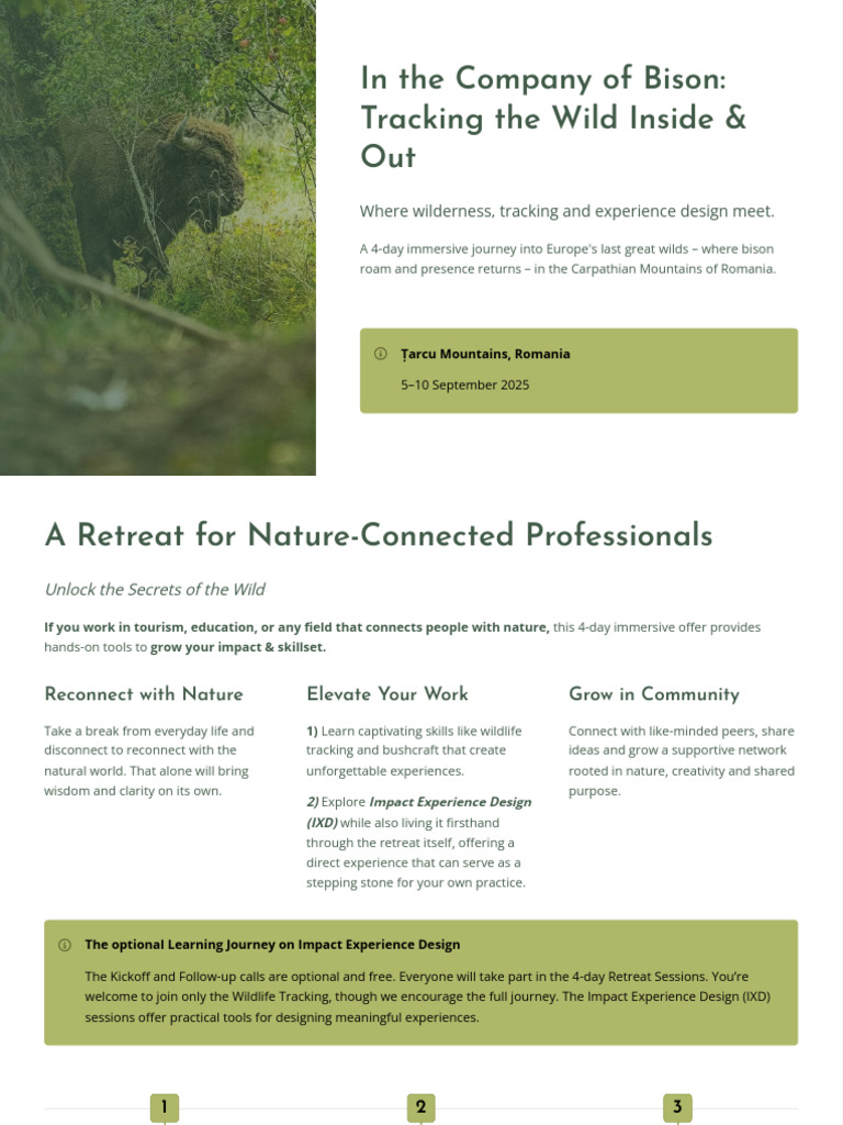 Bison Adventure Romania Sep2025 | PDF