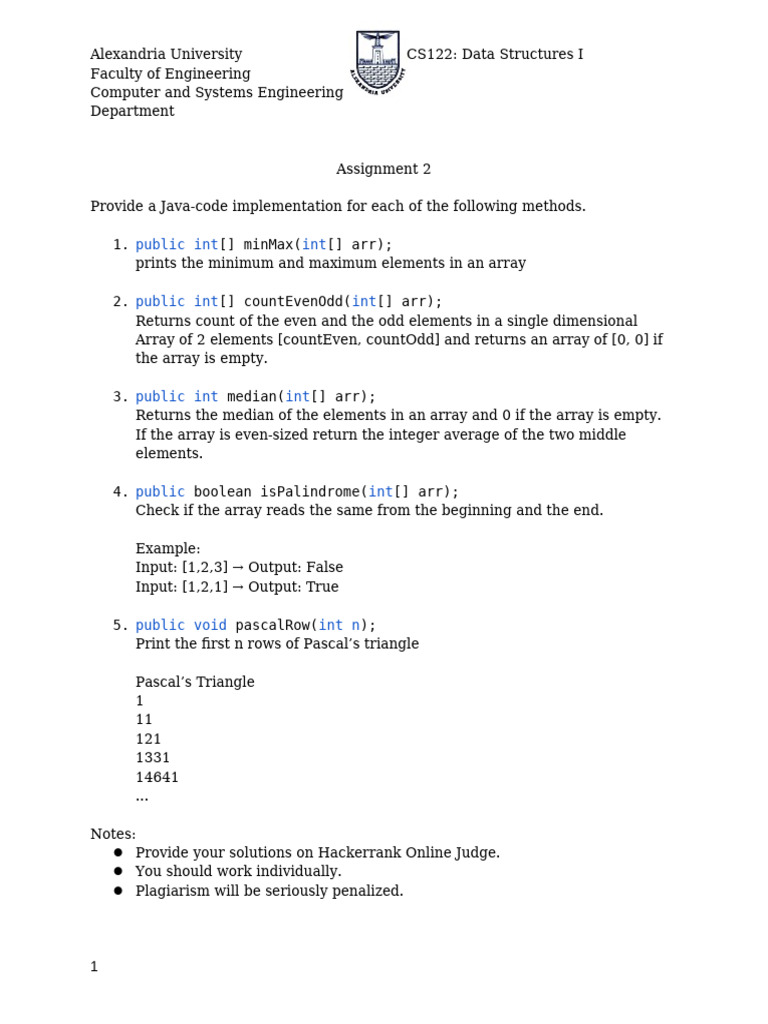 Data Structures Lab 2 | PDF